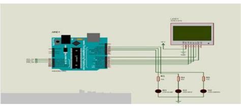 Arduino Uno Under Isis Proteus 32 Simulation Of The