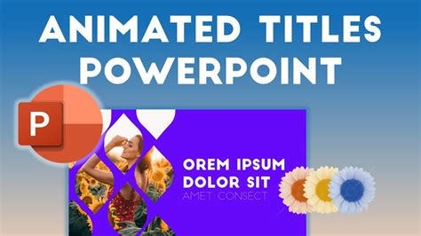 How To Make Creative Intro Slide In 45 Seconds Powerpoint Youtube