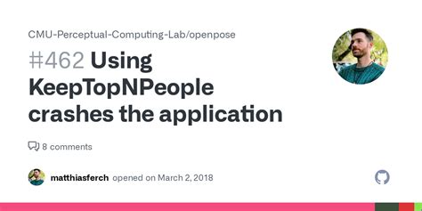 Using Keeptopnpeople Crashes The Application · Issue 462 · Cmu