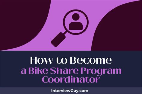 How To Become A Bike Share Program Coordinator Pedal Your Way To Success