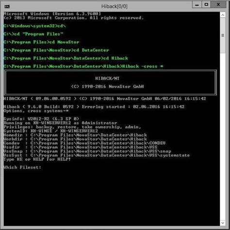 restoring an unindexed sv file from a network location novabackup support