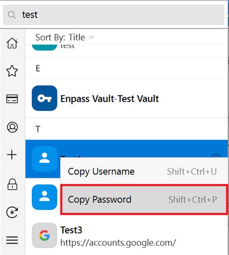 enpass windows app mini popup window no password windows pc