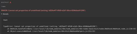 Getting An Error As Soon As The Webhook Is Called Questions N8n