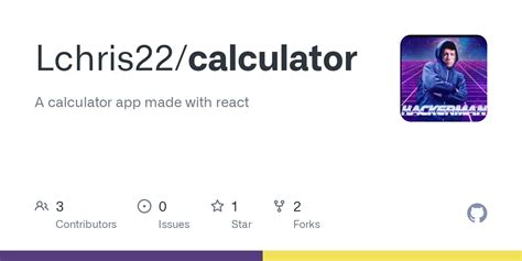 GitHub Lchris Calculator A Calculator App Made With React