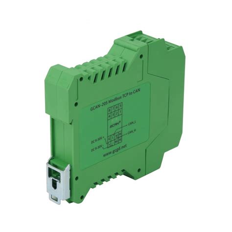 gcan 205 modbus tcp to can bus converter module canopen bus gateway