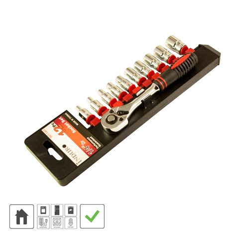 Socket Set 11pc 1 4″dr Indurotools