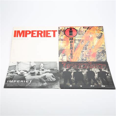 Vinyl Records 15 Pieces Ebba Grön Imperiet Thåström Miscellaneous