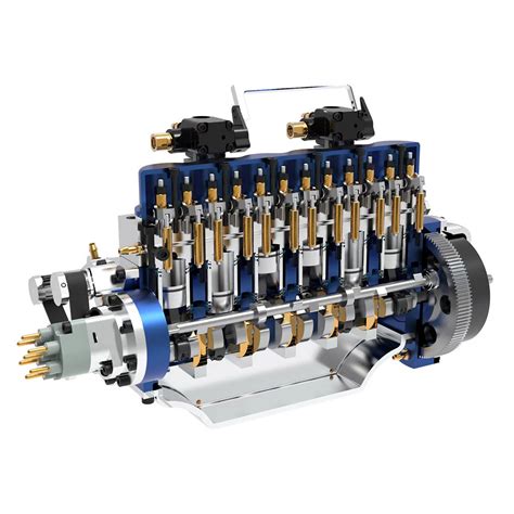 Howin L6 210 21cc Straight Six Four Stroke Gasoline Engine Model