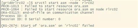 安装oracle 19c rac报错：2节点执行root sh asm实例启动失败 19c rac gi asm实例无法同时启动 csdn博客