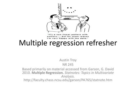 Ppt Multiple Regression Refresher Powerpoint Presentation Free Download Id 5758426