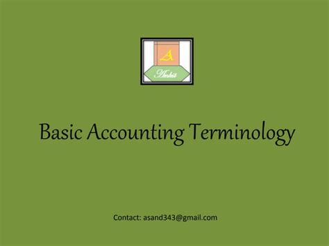 Basic Accounting Notes Pdf