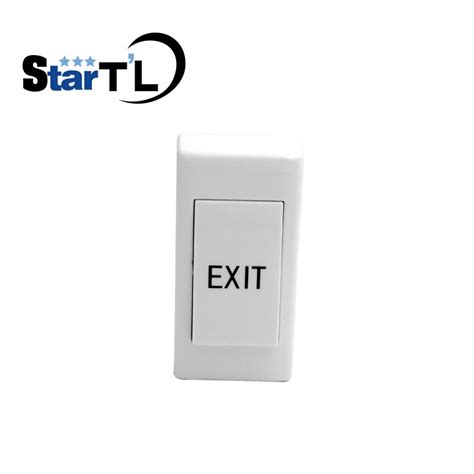 Small Access Control Push Button Wall Mount Exit B Vicedeal