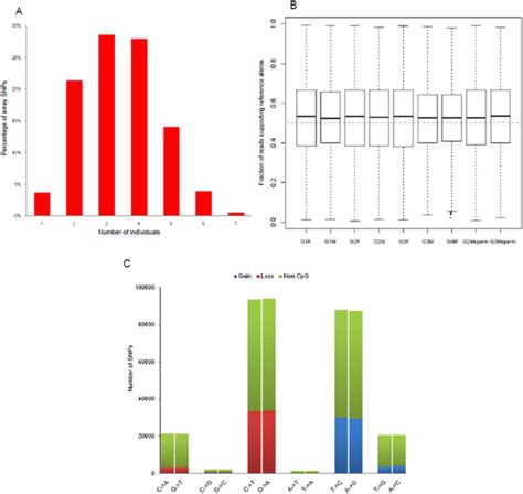 The Distribution Patterns Of Snps Genotyped By The Illumina Arrays Download Scientific