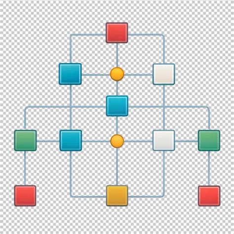 A Flowchart On White Background Premium Ai Generated Psd