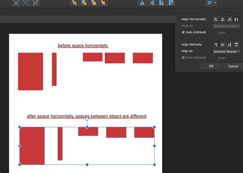 Align Space Horizontally ARCHIVE Designer Beta On Windows Threads Affinity Forum