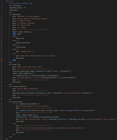 Maintainable Cli Menus In Ruby So Youve Decided To Create A Cli By Colin Tatro Medium