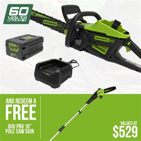 Free Redemption Offers Greenworks Australia