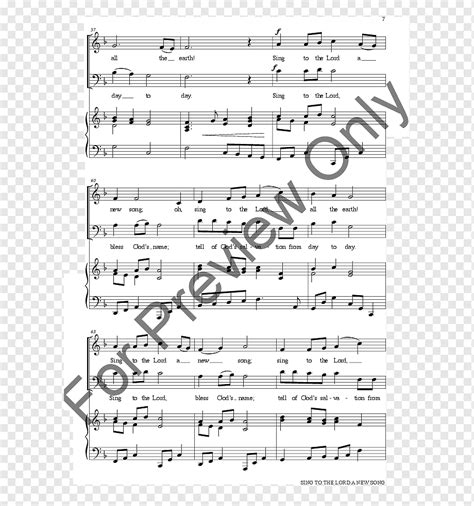 Sheet Music J W Pepper Son SATB Choir Sing A Song Angle Text