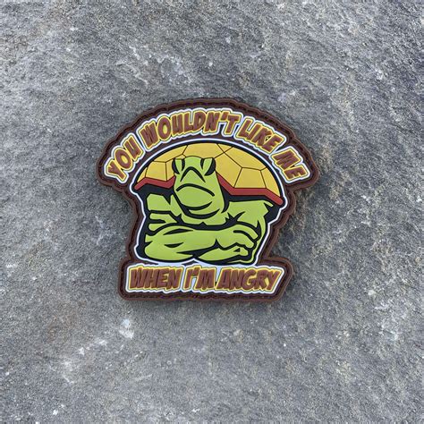 3d Angry Turtle Patch By Rj Pvc Morale Patch Patchops 3d Angry Turtle Patch By Rj Pvc Morale Patch Patchops