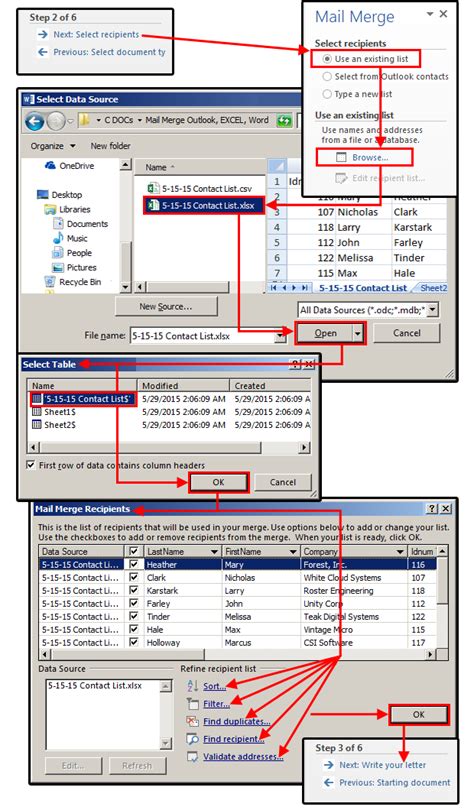 How To Create Mail Merge From Excel Bsvast