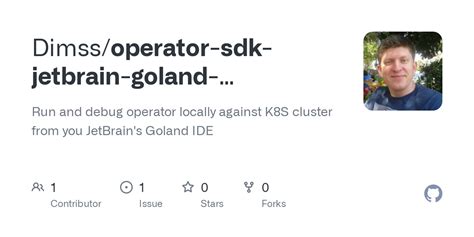 Github Dimssoperator Sdk Jetbrain Goland Debugging Run And Debug Operator Locally Against