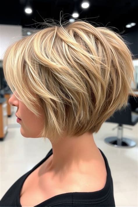 20 Messy Pixie Hairstyles For A Carefree Look Blonde Layered Pixie Bob
