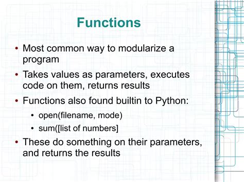Functions And Modules In Python Pdf
