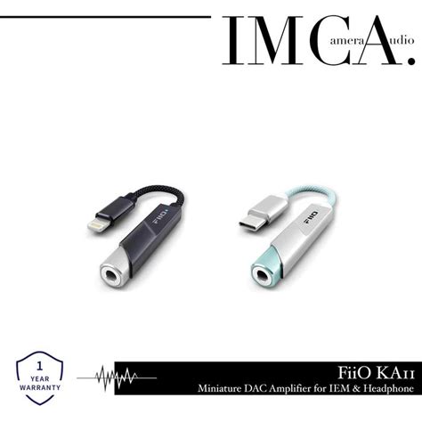 Jual Fiio Ka11 Ka 11 Miniature Usb C Dac Amplifier Iem Headphone