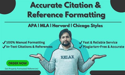 Format References And Citations In Apa Mla Chicago And Harvard Style By Citemasterpro Fiverr