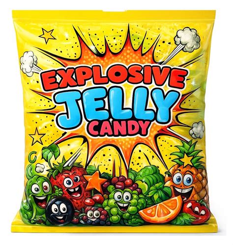 Żelki Strzelające O Smaku Owocowym Assorted Explosive Jelly Candy 408g Anba Inna Marka Sklep