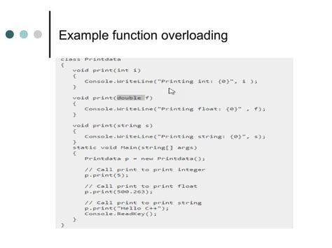 an introduction to c and framework basic ppt