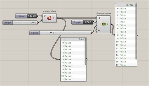 Output A List Of Boolean Values With A Slider Grasshopper Mcneel Forum