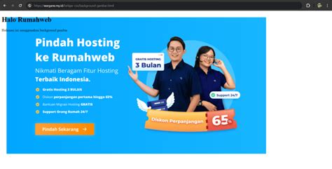 Belajar CSS Bagian Menggunakan Background Di CSS