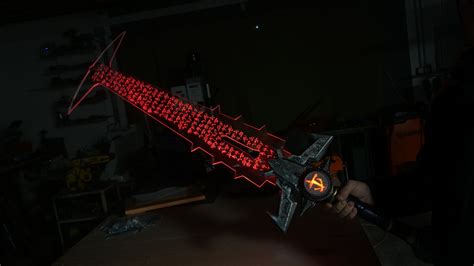 Doom Eternal Crucible 3d Model 3d Printable Cgtrader