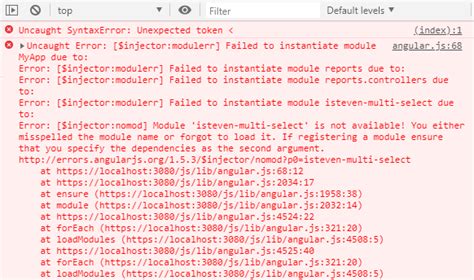 Javascript Angularjs Multiselect Crashing App At Initialization