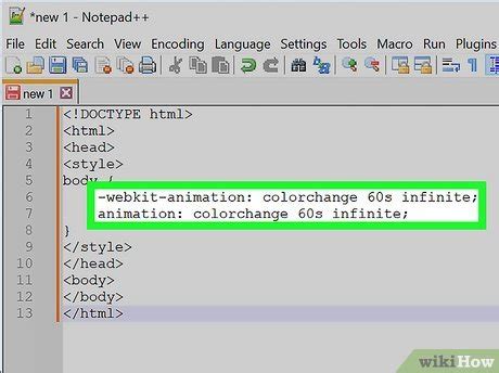 Adding Background Colors In Html
