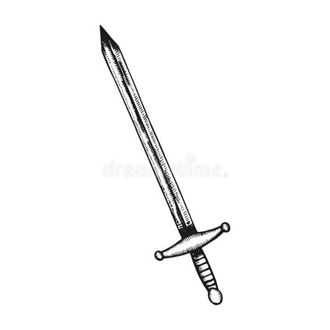 Sword Combat Icon Vector Isolated Stock Vector Illustration Of Sword