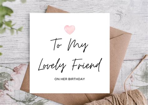Friend Birthday Card By Highgrove Cards