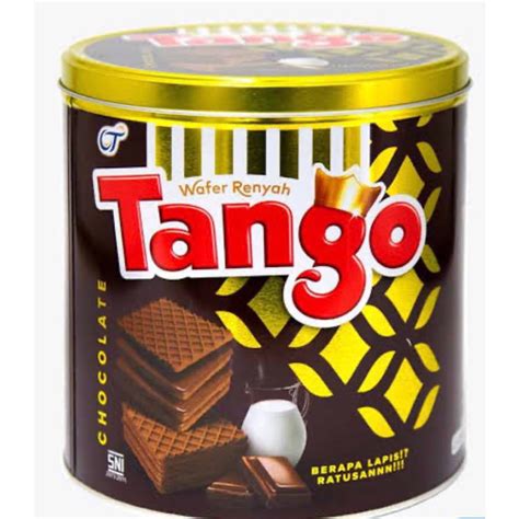 Jual Tango Snack Wafer Coklat Kaleng 290gram Shopee Indonesia