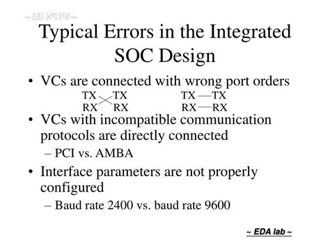 Ppt Interconnect Verification For Soc Powerpoint Presentation Free Download Id 4803525