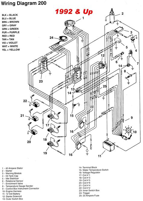 Mercury 60 Hp 4 Stroke Electrical Schematic