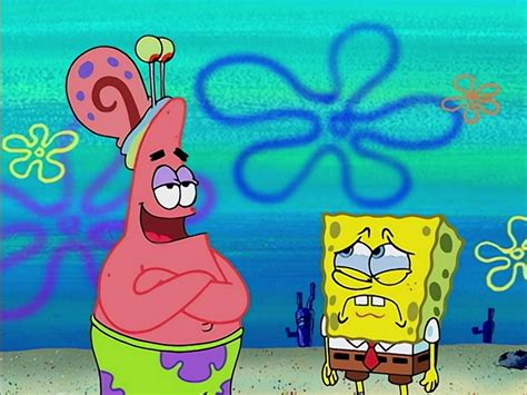 Spongebob Squarepants E Patrick Star E Gary Mane 7 Angry At Patrick