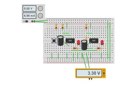 Circuit Design 555 Timers Tinkercad