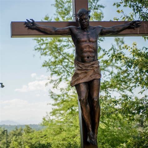 Black Jesus Christ On The Cross