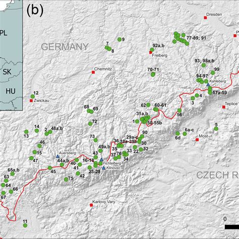 temporal distribution of calibrated radiocarbon ages from pollen