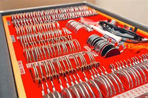 Vision Correction And Improvement Lenses For Selecting Glasses Are In Suitcase Ophthalmology