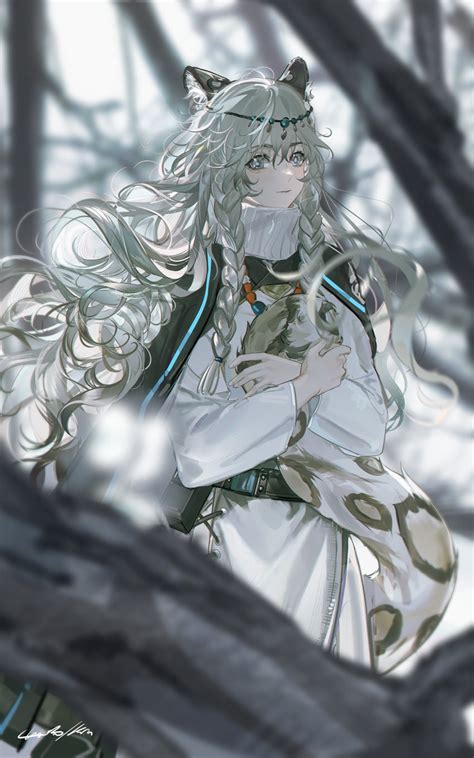 Pramanix Arknights Drawn By Kra Yklazy Danbooru