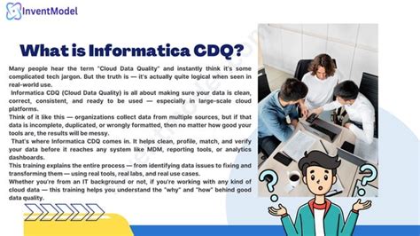 Informatica Cloud Data Quality Cdq Full Course Overview By Inventmodel Pdf