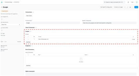 Set Up A New Connected App