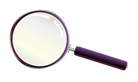 Magnifying Glass Cartoon Drawing Nobody Detective Vector Drawing Nobody Detective Png And